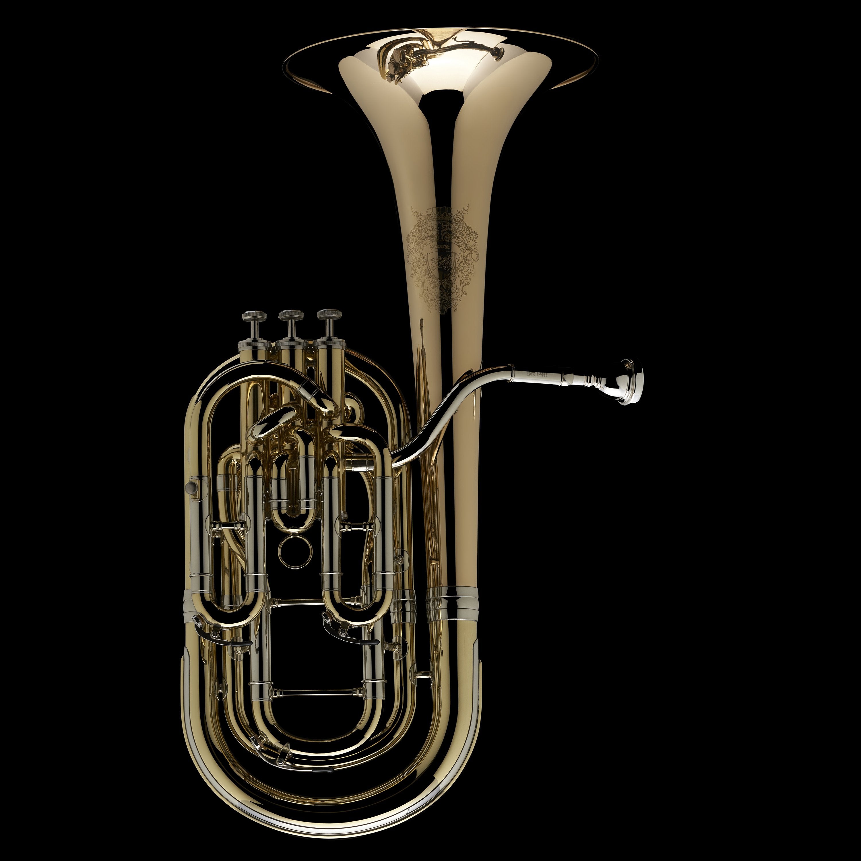 Bb Compensated Baritone (3-valve) – BR140 – Wessex Tubas