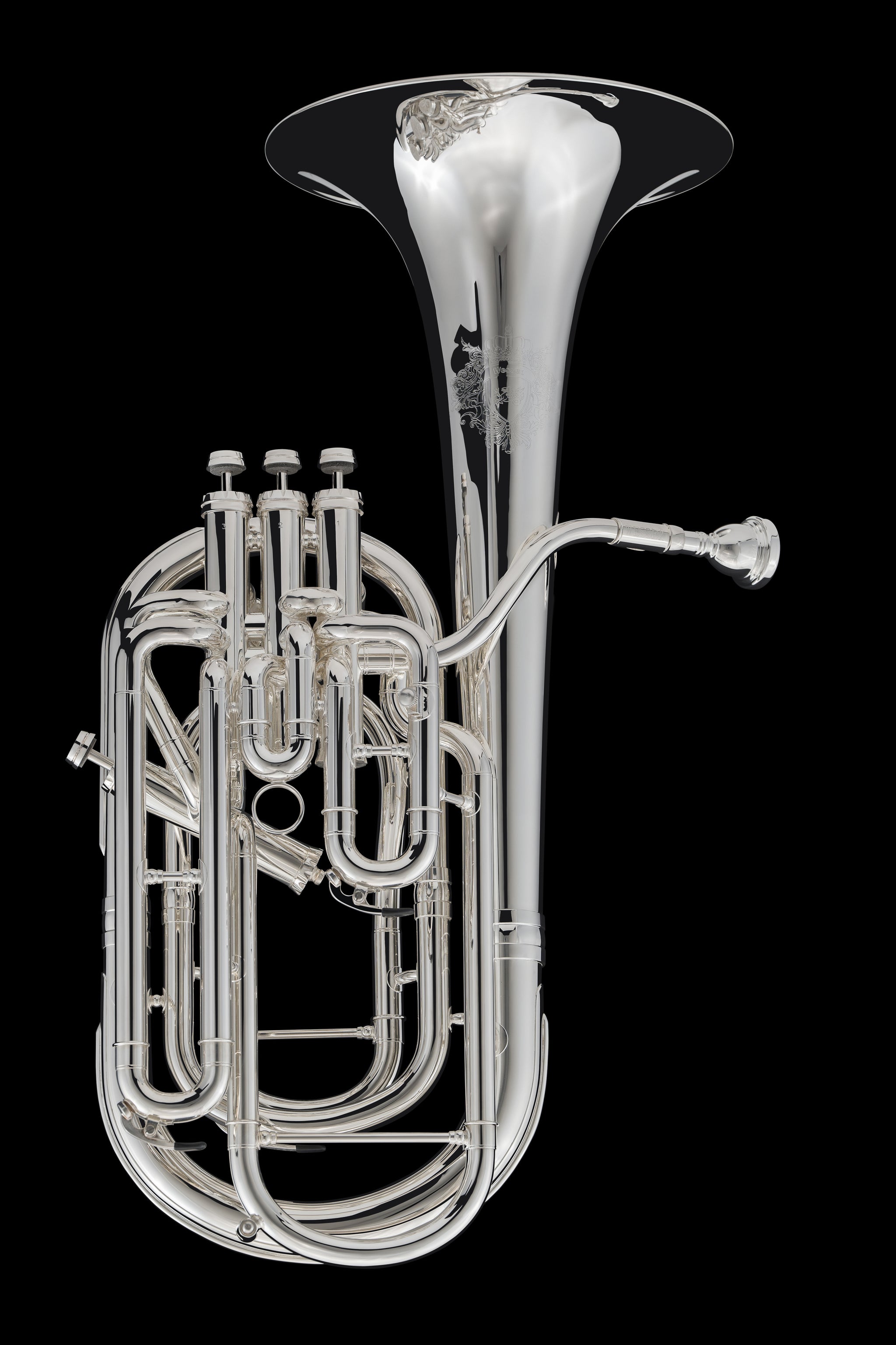 British Bb Compensated Baritone (4-Valve) - BR144P – Wessex Tubas