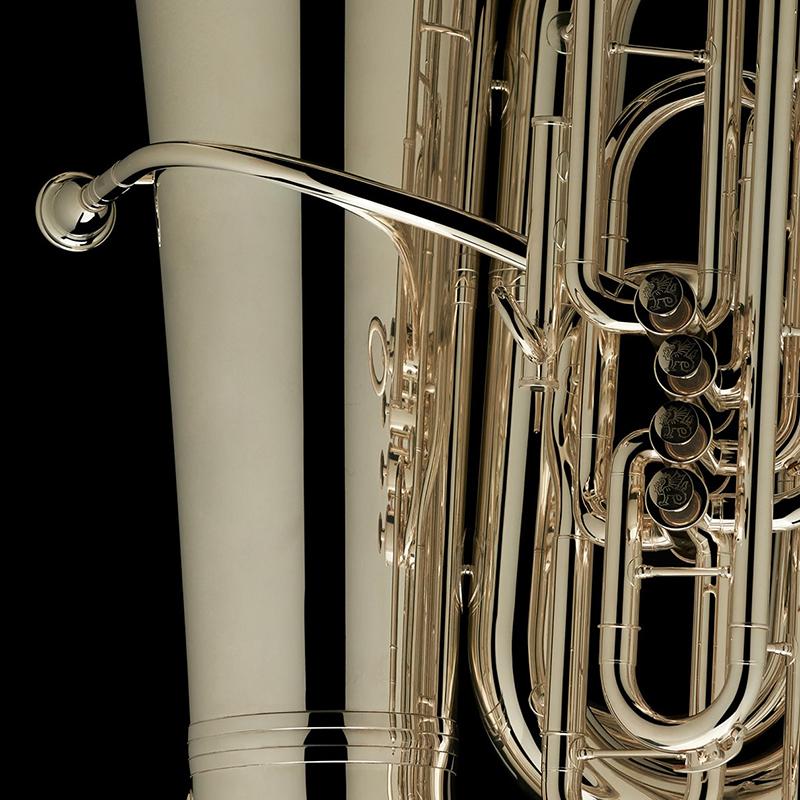 BBb 6/4 Front-Piston Tuba "Grand" - TB692 P – Wessex Tubas